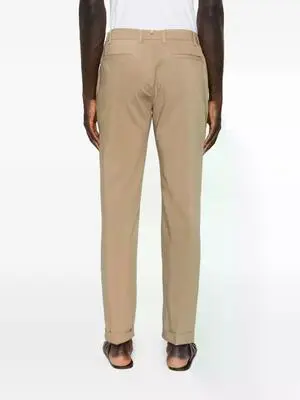 BERWICH Pleated Trousers With Button And Zip Fastening