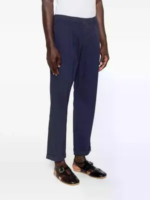 IN THE BOX Belt-looped Trousers With Elasticated Waistband