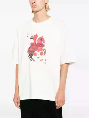 LES HOMMES Printed T-shirt