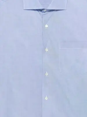 TRUZZI Chest-pocket Spread-collar Shirt