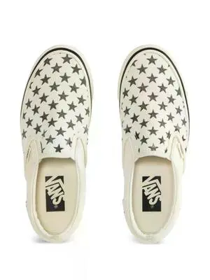 VANS Classic Premium Star-print Slip-on Sneakers