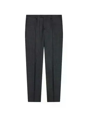 LARDINI Flat-front Tailored Trousers