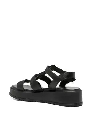 SERGIO MORETTI FIRENZE Buckle-fastening Platform Sandals