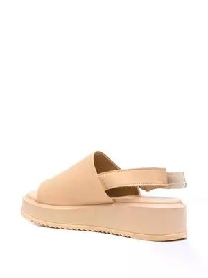SERGIO MORETTI FIRENZE Open Toe Platform Sandals