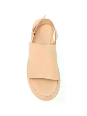 SERGIO MORETTI FIRENZE Open Toe Platform Sandals