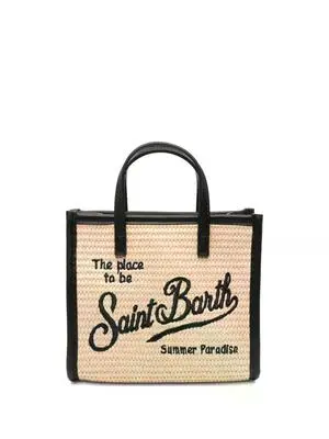 MC2 SAINT BARTH Mini Woven Tote Bag