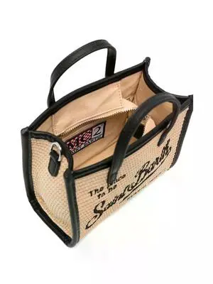 MC2 SAINT BARTH Mini Woven Tote Bag