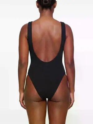 Hunza G Square Neck Swimsuit - Black