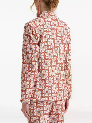 Malìparmi Patterned Single-breasted Blazer