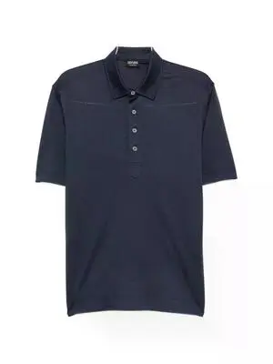 Zegna Short Sleeve Polos For Men