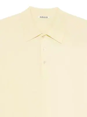 Auralee Short-sleeve Polo Shirt