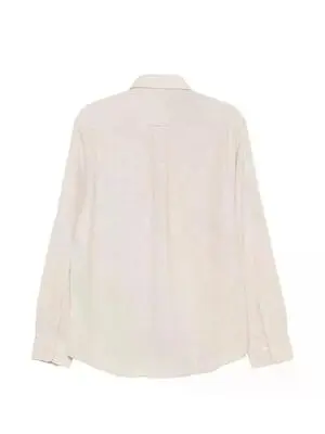 Gant Buttoned Chest-pocket Shirt - Neutrals