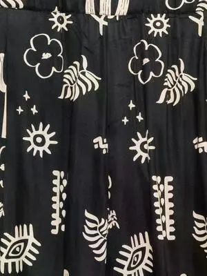 A PAPER KID Graphic Print Shorts