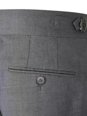 Scabal Pleated Side-adjuster Trousers