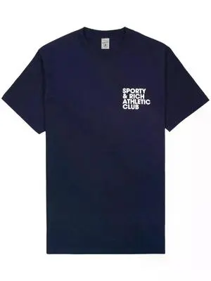Sporty & Rich Round Neck T-shirts For Women