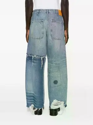 GALLERY DEPT. Patchwork Distressed Jeans