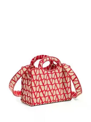 Valentino Garavani Toile Iconographe Small Shopping Bag