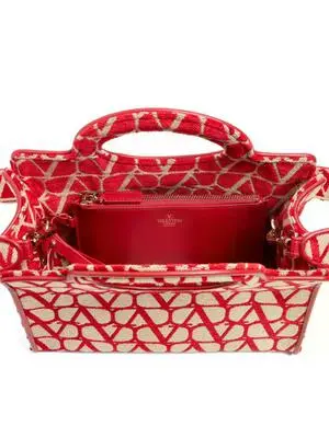 Valentino Garavani Toile Iconographe Small Shopping Bag