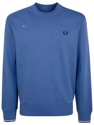 Fred Perry Crew Neck Sweatshirt - Blue