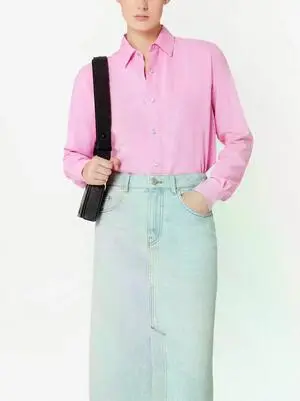 AMI Paris Long-sleeve Buttoned Shirt