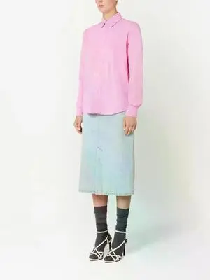 AMI Paris Long-sleeve Buttoned Shirt