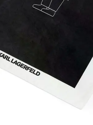 Karl Lagerfeld Ikon Beach Towel