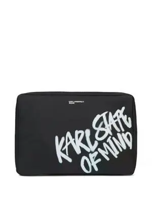 Karl Lagerfeld Logo Tech Accessories For Men