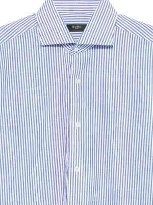 BARBA NAPOLI Striped Long-sleeve Shirt