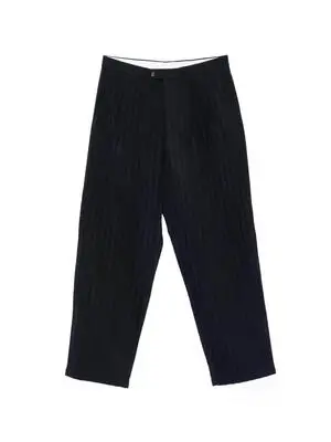 LC23 Pinstripe Pleated Trousers