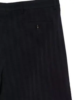 LC23 Pinstripe Pleated Trousers