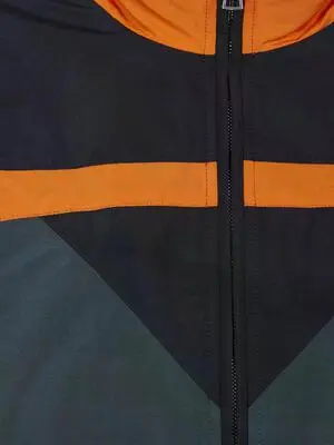 N°21 Color-block Zip-up Bomber Jacket
