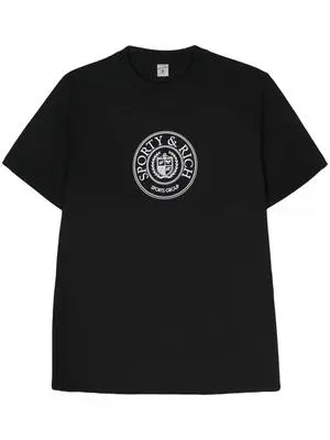Sporty & Rich Logo T-shirts For Men