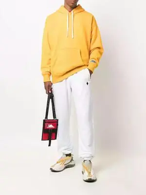 DIESEL® Cotton Logo Patch Hoodie