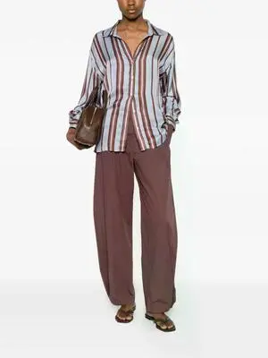 DIEGA Striped Long Sleeve Shirt