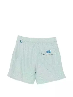 FEFÈ Fish Print Drawstring Swim Shorts