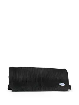 NORTH SAILS Ribbed-knit Logo-patch Scarf