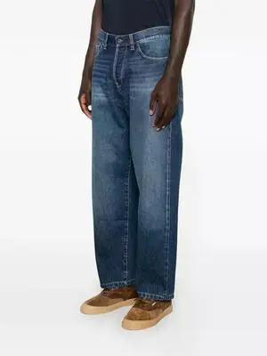 TRC Faded Five-pocket Jeans