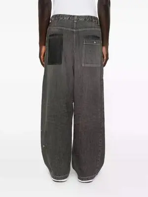 Mihara Yasuhiro Paint-splatter Distressed Jeans