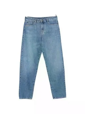Emporio Armani Logo Plaque Jeans