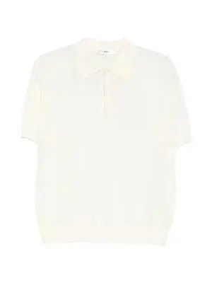 FRAME Short Sleeve Knitted Polo Top
