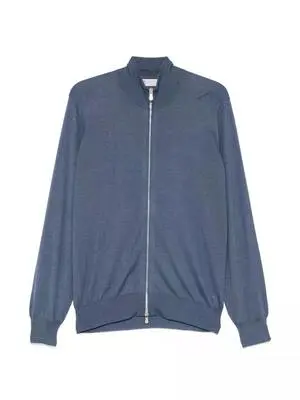 Brunello Cucinelli Long-sleeve Zip-fastening Cardigan - Blue