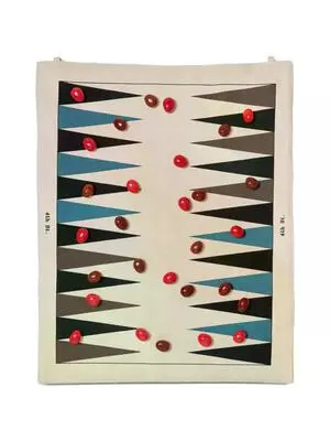 FOURTH STREET Backgammon Board - Neutrals