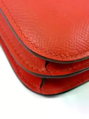 Hermès 24 Constance Epsom-leather Crossbody Bag - Red