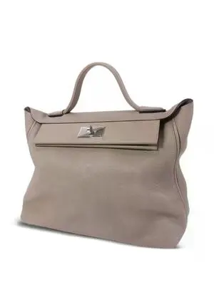 Hermès 35cm 24/24 Togo Leather Tote Bag - Neutrals