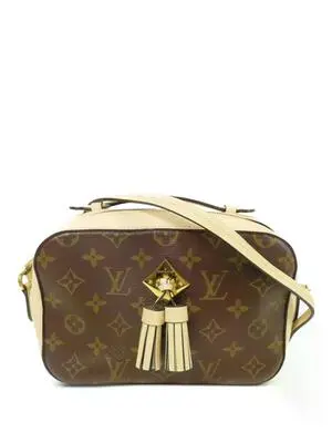 LOUIS VUITTON Monogram Saintonge Tote Bag - Brown