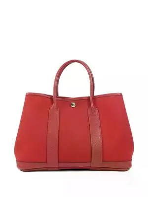 Hermès 2016 Garden Party Tpm Tote Bag - Red