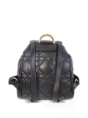 Dior Caro Quilted Leather Backpack