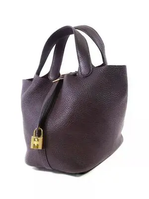 Hermès 2021 Picotin Pm Tote Bag - Brown
