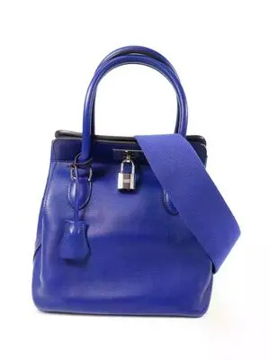 Hermès Tool Box 20 Tote Bag - Blue