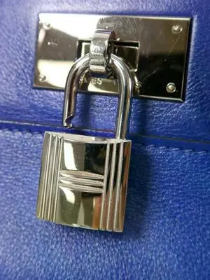 Hermès Tool Box 20 Tote Bag - Blue